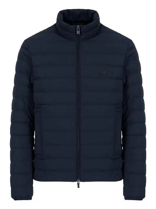 Emporio Armani Nylon Down Jacket - Blue