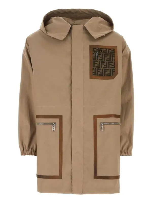 Fendi Parka - Beige O Tan