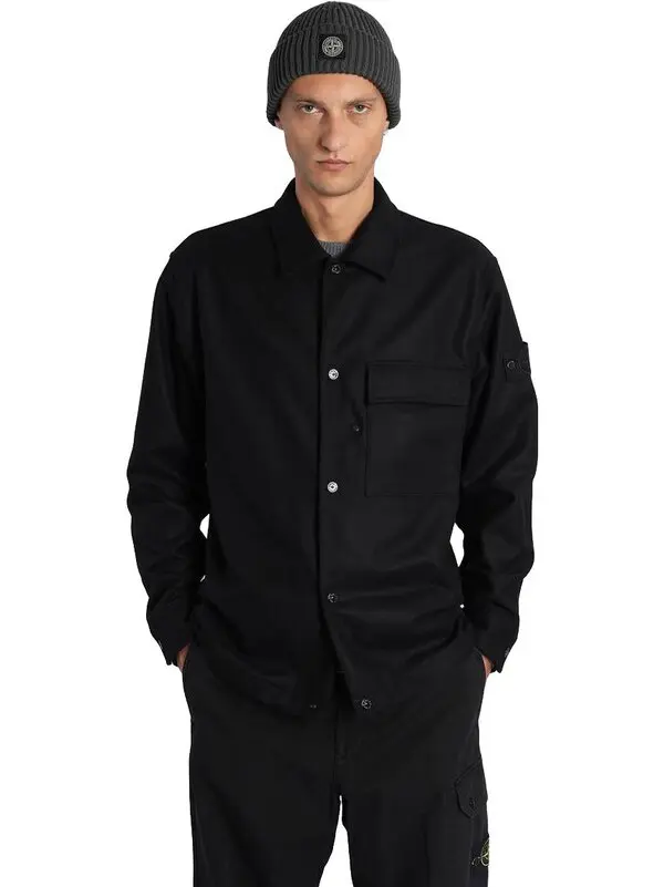 Stone Island Casual Jacket - Black