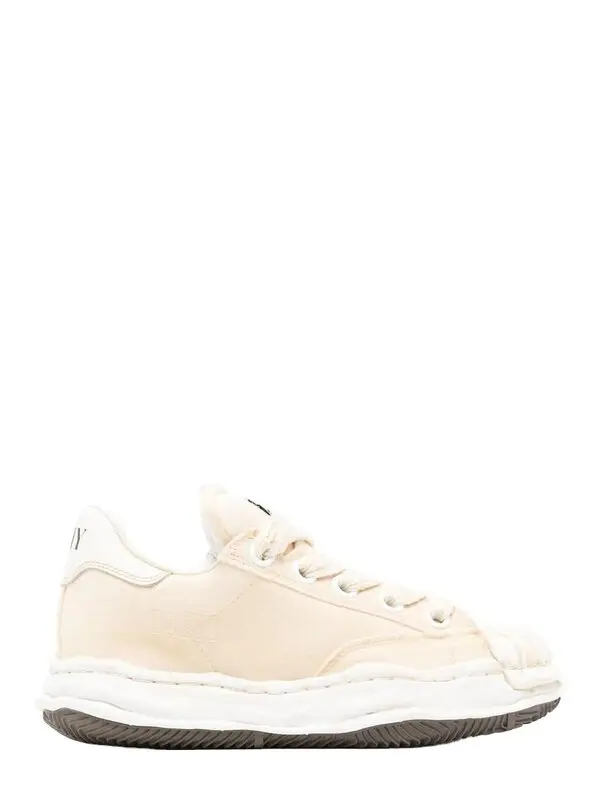 Mihara Yasuhiro Lace-up Sneakers - Beige
