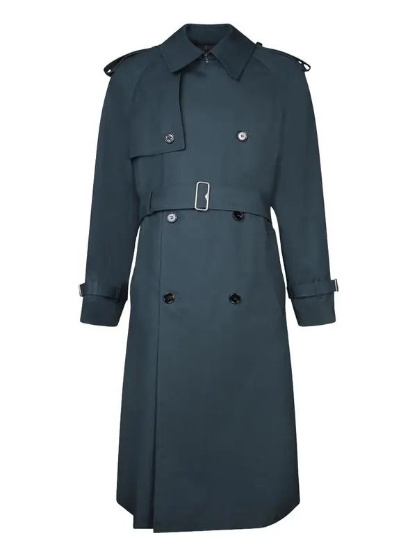 Burberry Trench Coat - Blue
