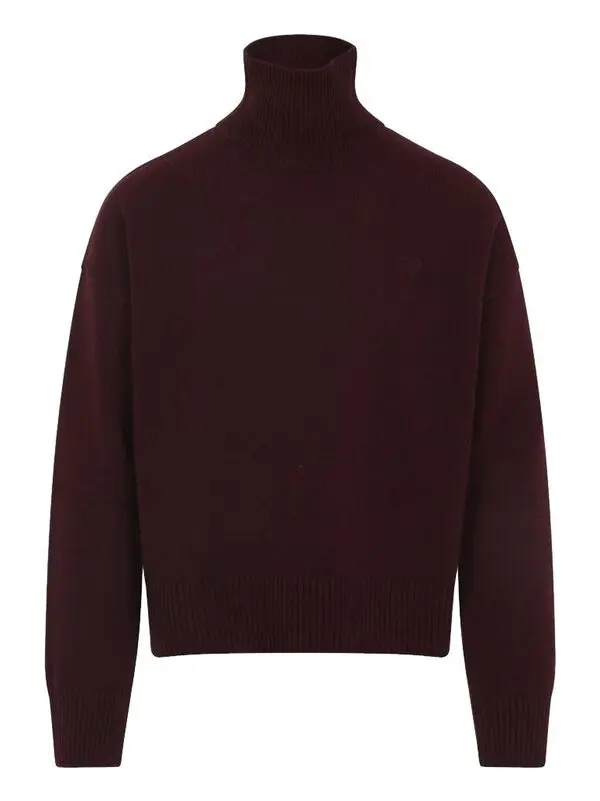 Ami De Coeur Wool And Cashmere Sweater - Red