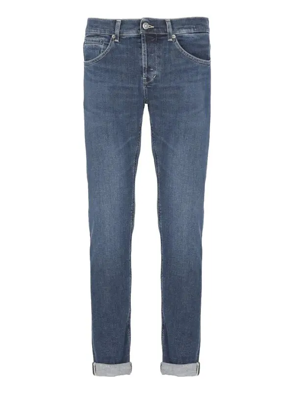 DONDUP Cotton-blend Jeans - Blue