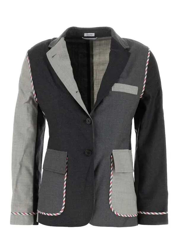 Thom Browne Multicolor Wool Blazer - Multicoloured