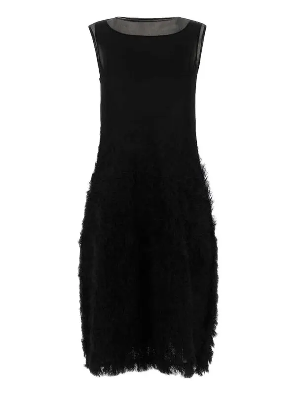 MAISON MARGIELA Retrograde Silk Dress - Black