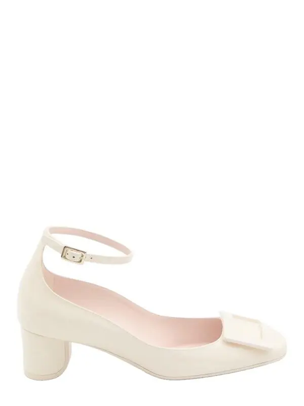 ROGER VIVIER Ankle Strap Pumps - Beige