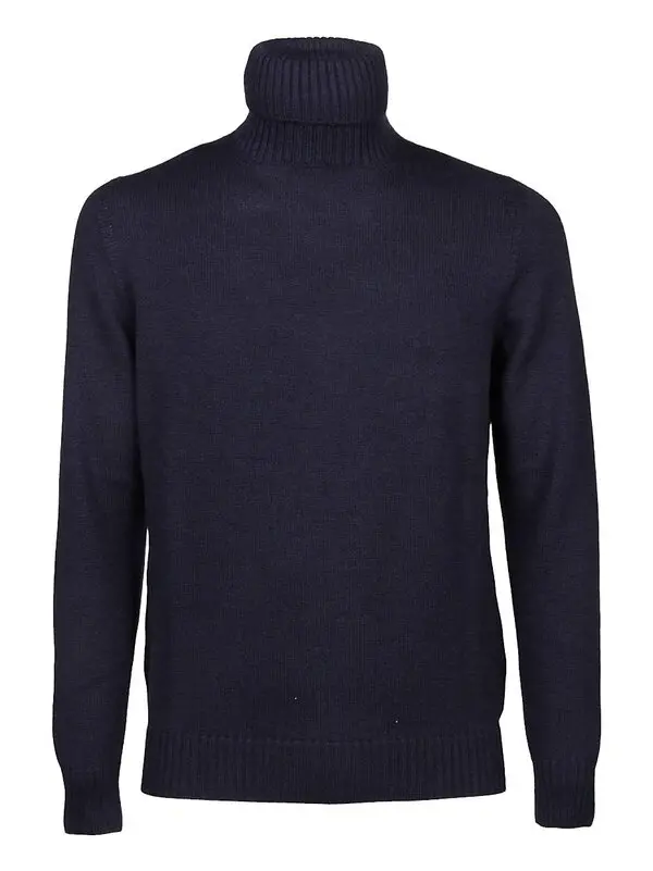 DRUMOHR Rasato Tubico Turtleneck - Blue