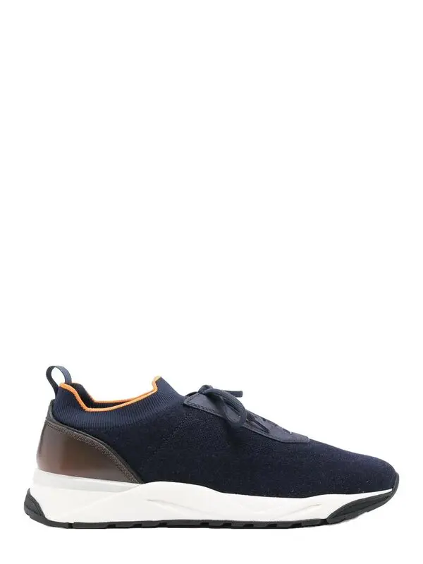 Santoni Low Top Sneakers - Blue