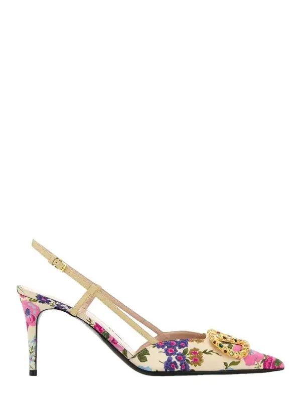 Valentino Garavani Heeled Vlogo Signature Pumps - Floral
