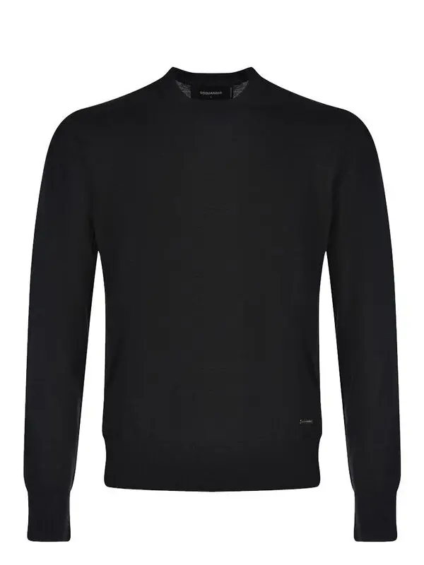 Dsquared2 Wool Sweater - Black