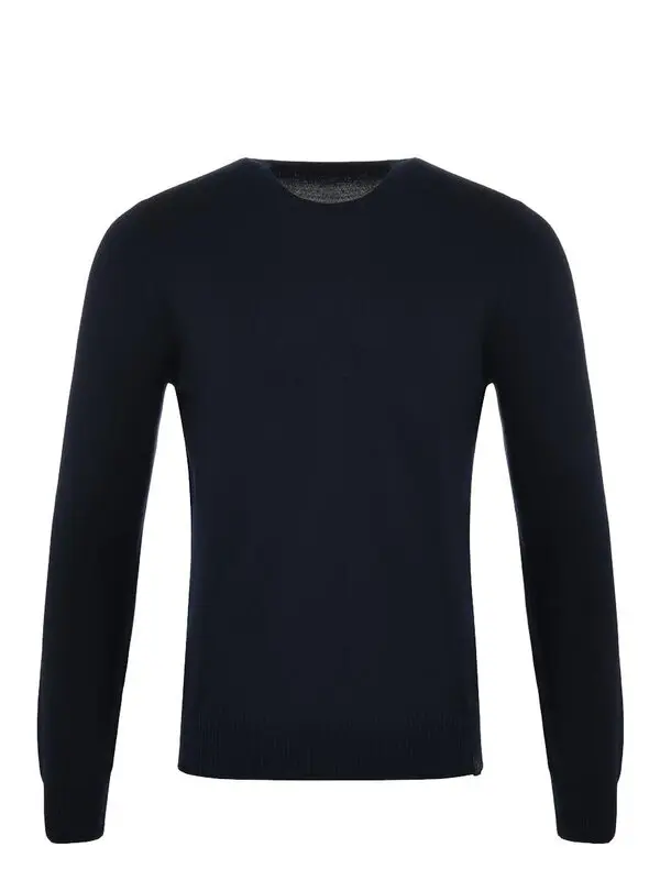 FAY Shaved Wool Sweater - Blue