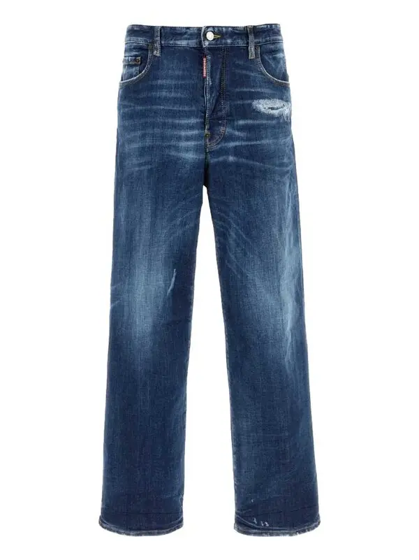 Dsquared2 Loose Jeans - Blue