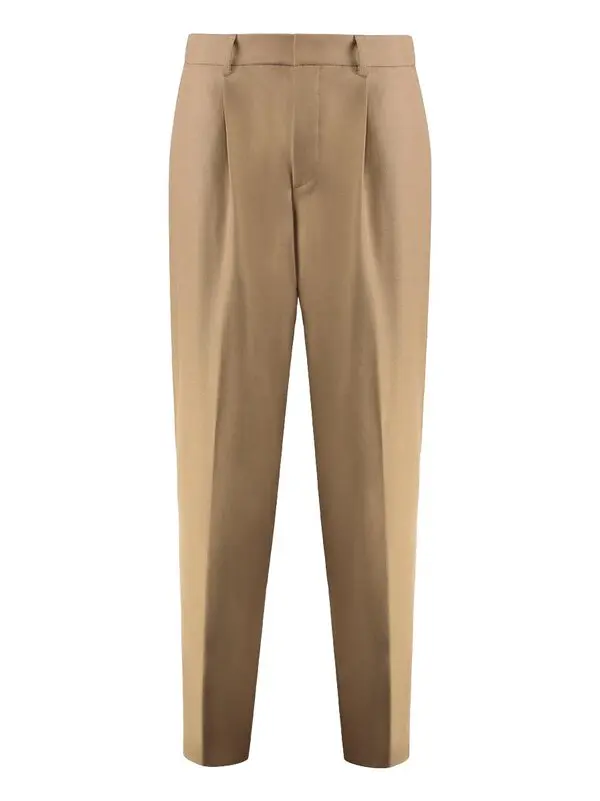 BOSS Wool Blend Trousers - Beige