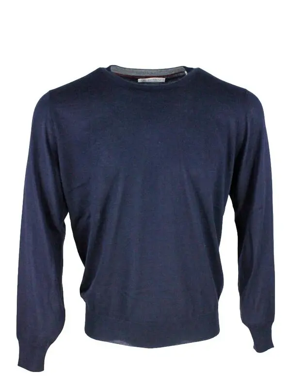 Brunello Cucinelli Zip-up Sweater - Blue