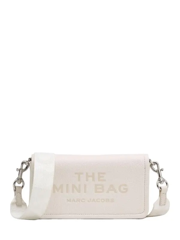 Marc Jacobs The Leather Mini Shoulder Bag - White