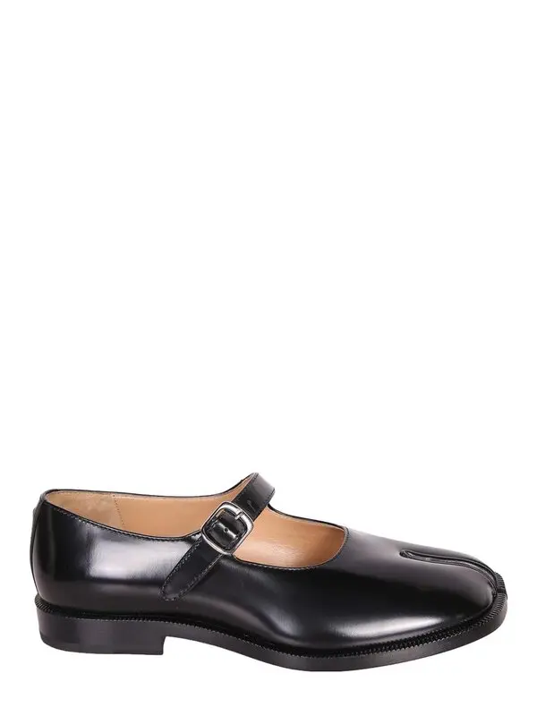 MAISON MARGIELA Leather Tabi Loafer - Black
