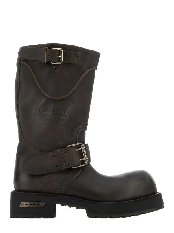 Balenciaga Ankle Boots - Brown/silver