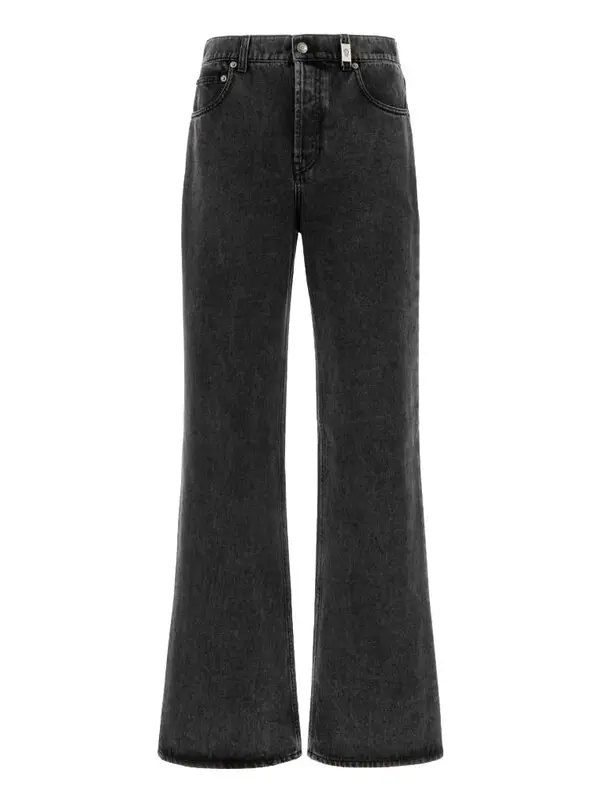 Alexander McQueen Low Rise Baggy Jeans - Blackwashed
