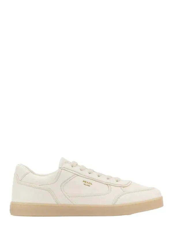 Prada Leather Sneakers - White