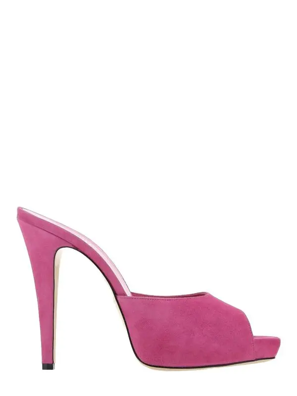 Paris Texas Monica Suede Mules - Pink