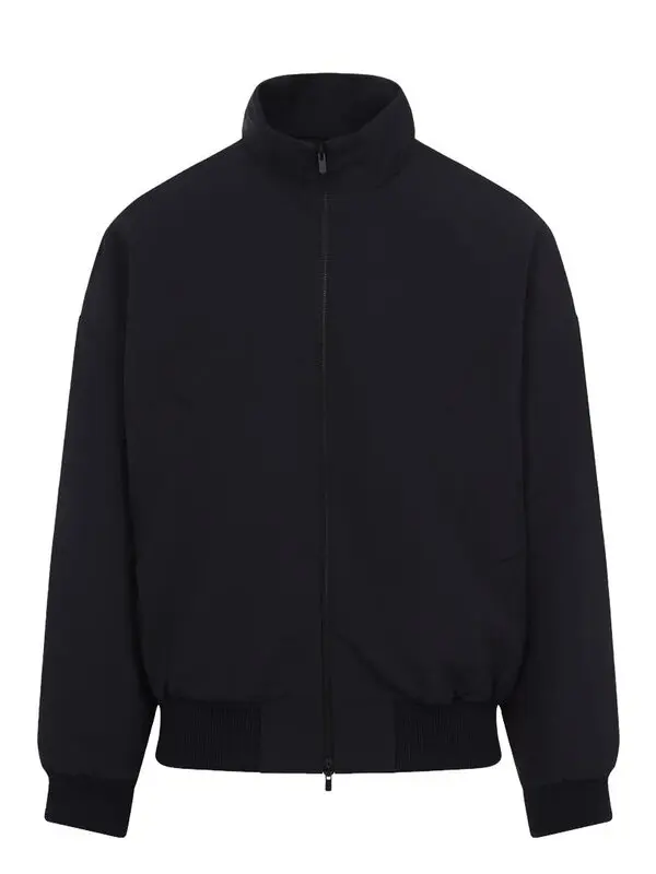 Fear Of God Virgin Wool High Neck Track Jacket - Blue