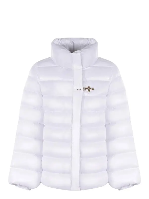 FAY Quilted Cape - White