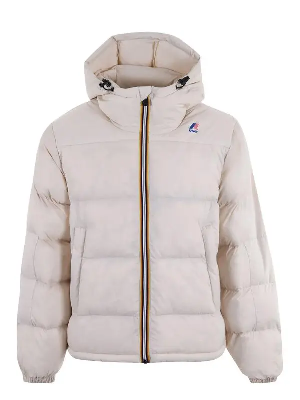K-WAY Quilted Ripstop Jacket - Beige