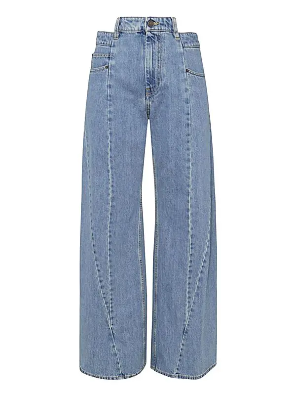 MAISON MARGIELA Wide-leg Jeans - Blue