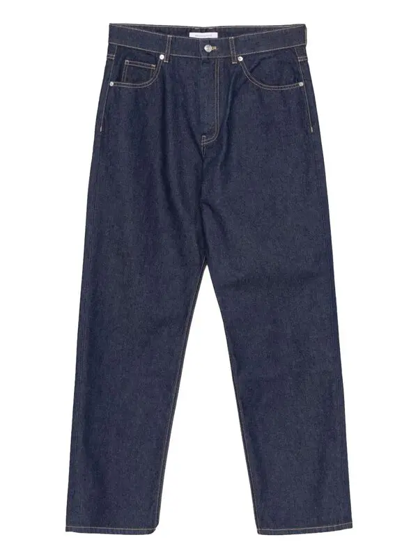 Maison Kitsuné Straight-leg Denim Jeans - Blue