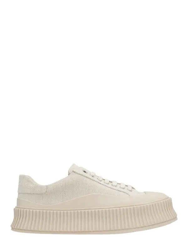 JIL SANDER Chunky Sole Sneakers - Beige