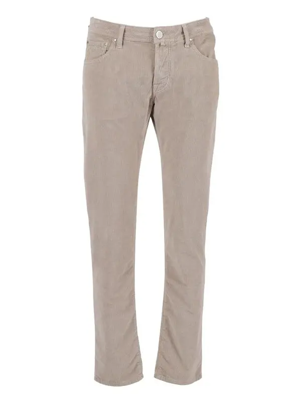 Jacob Cohen Slim Fit, 5-pocket Pants - Beige