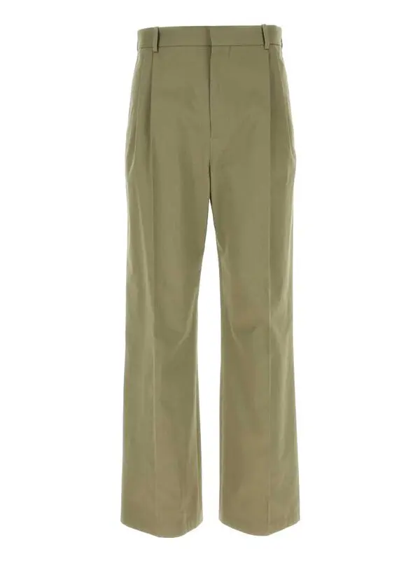 Loewe Cotton Trousers - Green