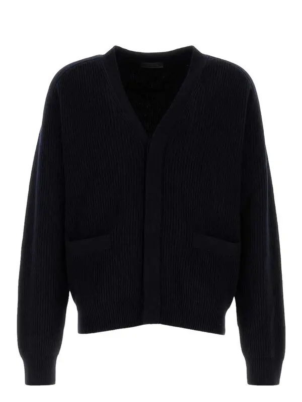 Prada Cashmere Cardigan - Blue