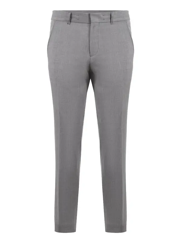 BOSS Slim Fit Trousers - Grey