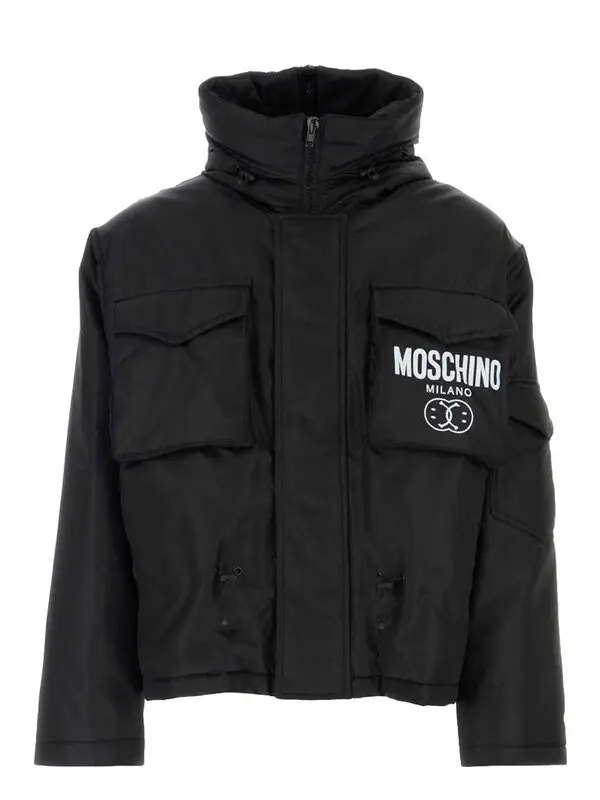 Moschino Padded Jacket - Black