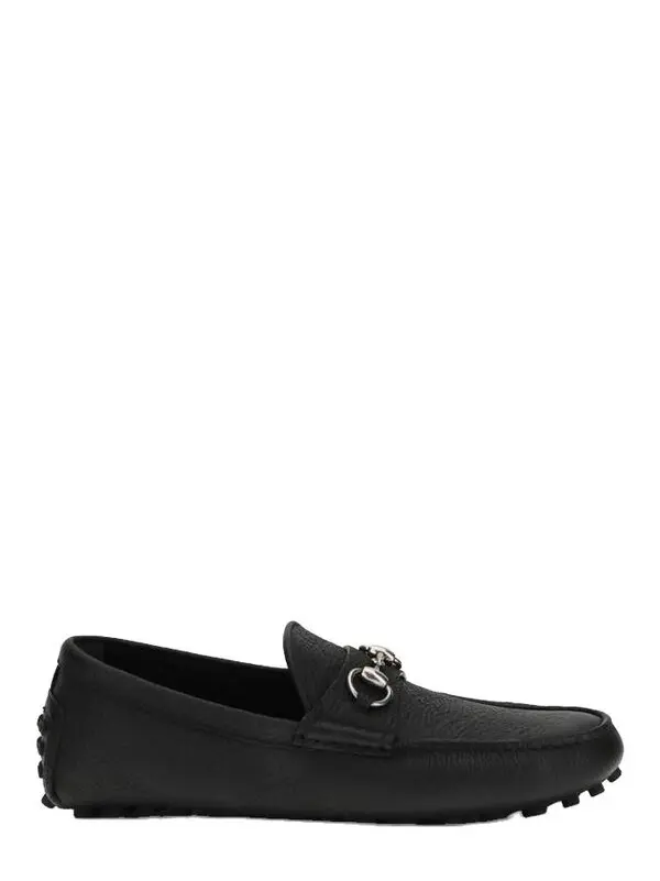 Gucci Horsebit Driver Loafers - Black