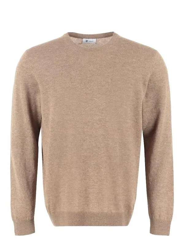 THE (ALPHABET) Cashmere Sweater - Grey