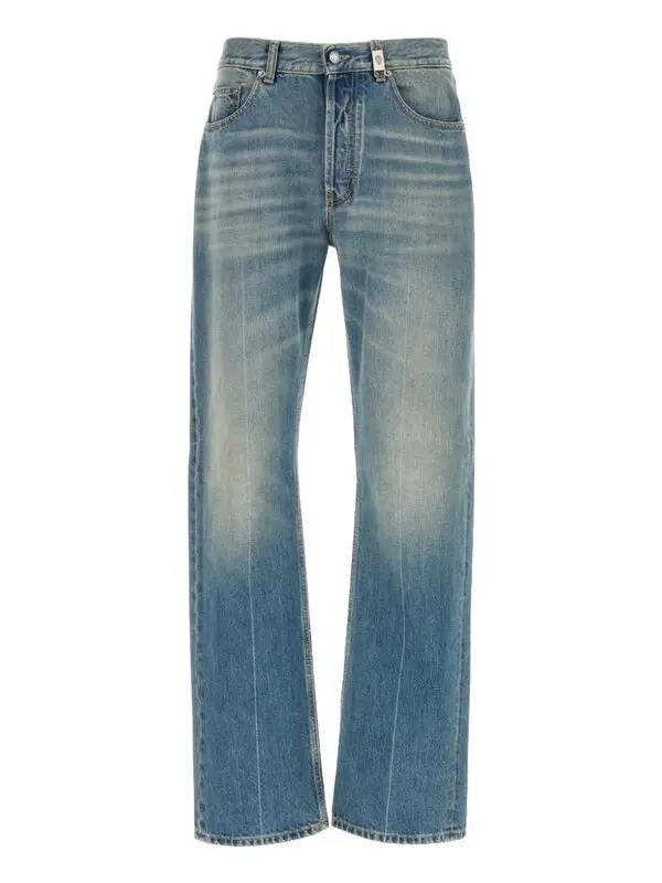 Alexander McQueen Straight Leg Jeans - Blue