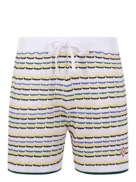 Casablanca Striped Shorts - Multicolour