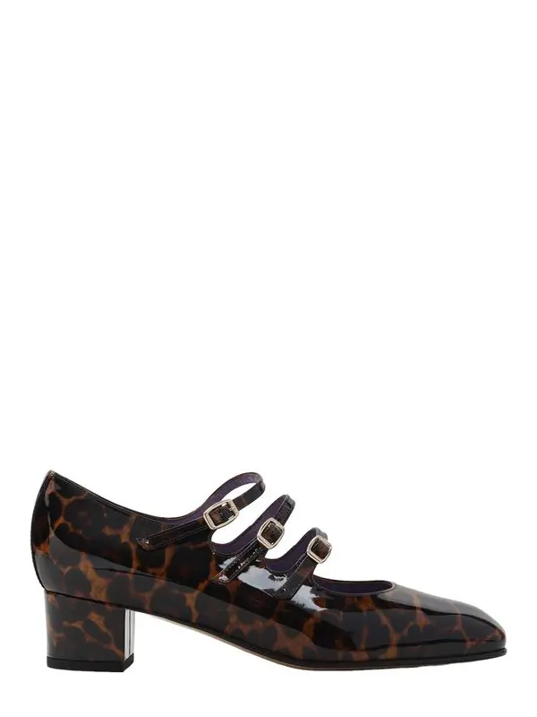 CAREL Kina Mary Jane Pumps - Brown