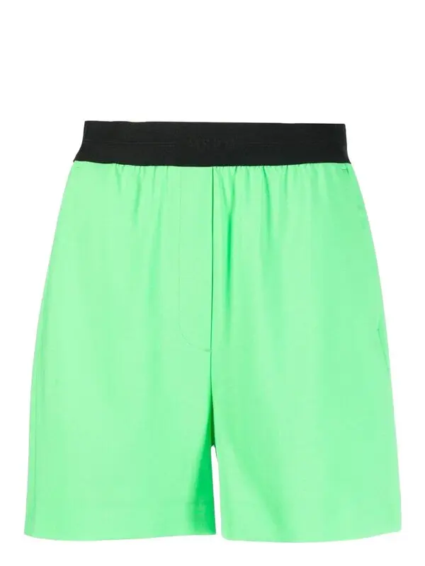 MSGM Bermuda Shorts - Green