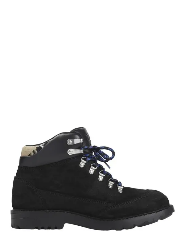 Burberry Moor Leather Boots - Black