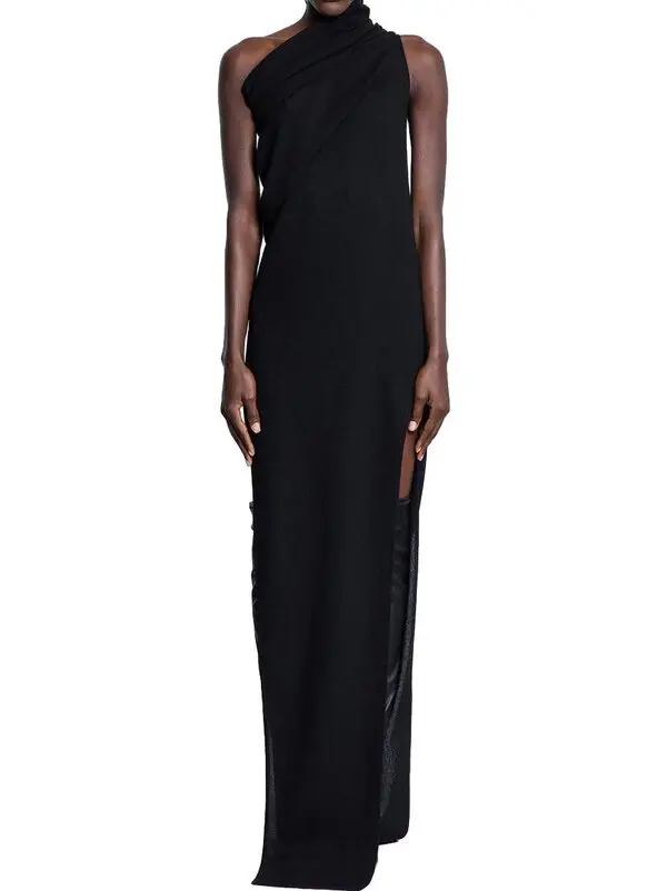Rick Owens Arrowhead Gown - Black