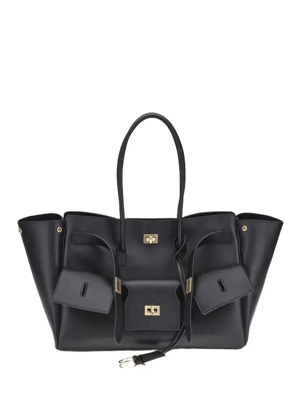 Balenciaga Le City Grande Shoulder Bag - Black