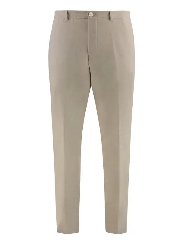 BOSS Wool Blend Trousers - Beige