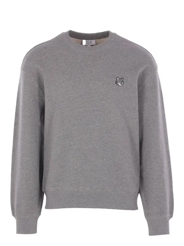 Maison Kitsuné Sweater - Medium Grey Melange