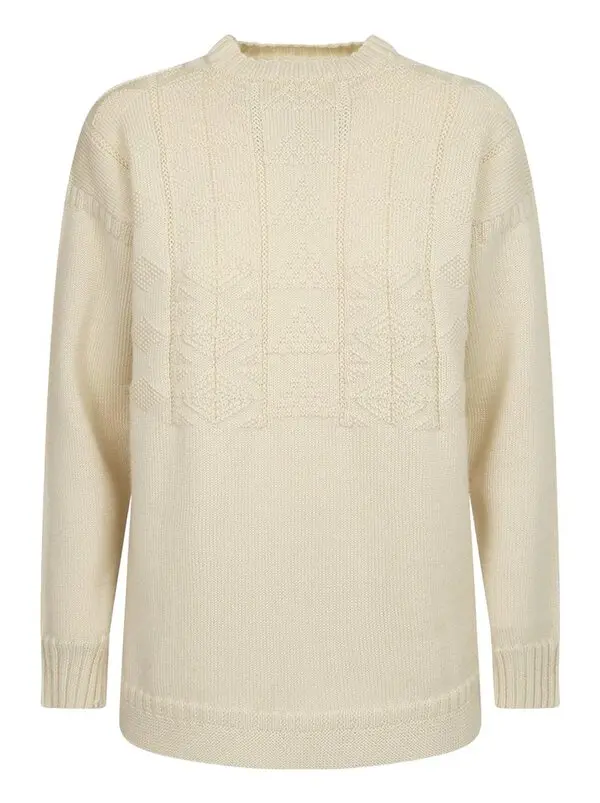 MAISON MARGIELA Knit Jumper - Beige