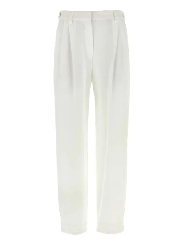 Brunello Cucinelli Trousers - White