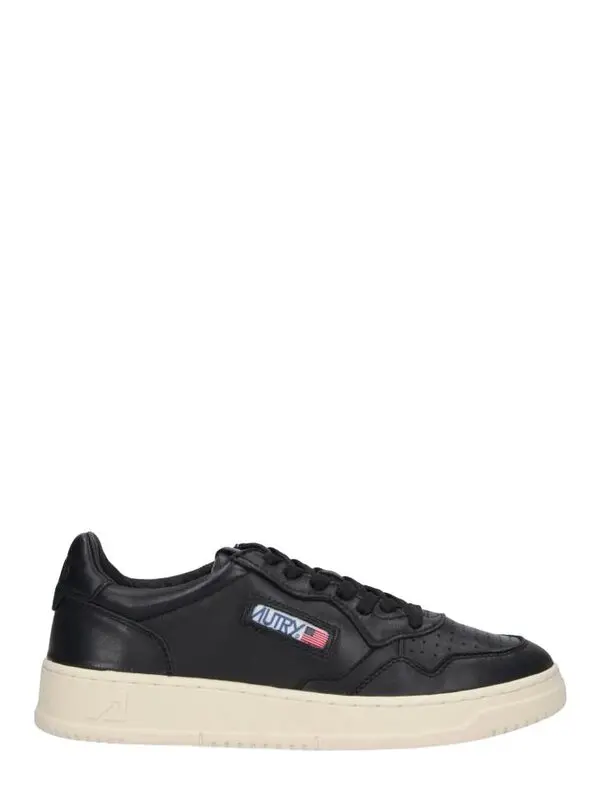 AUTRY Leather Sneakers - Black