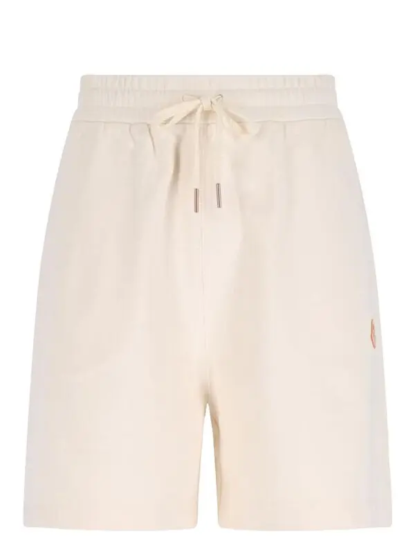 Moncler Cotton Trousers - White